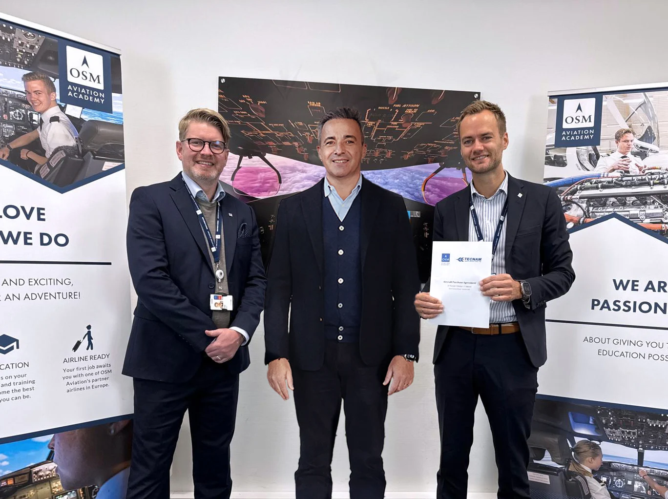 OSM Aviation Academy signs LOI for 25 Tecnam P-Mentor aircraft ...